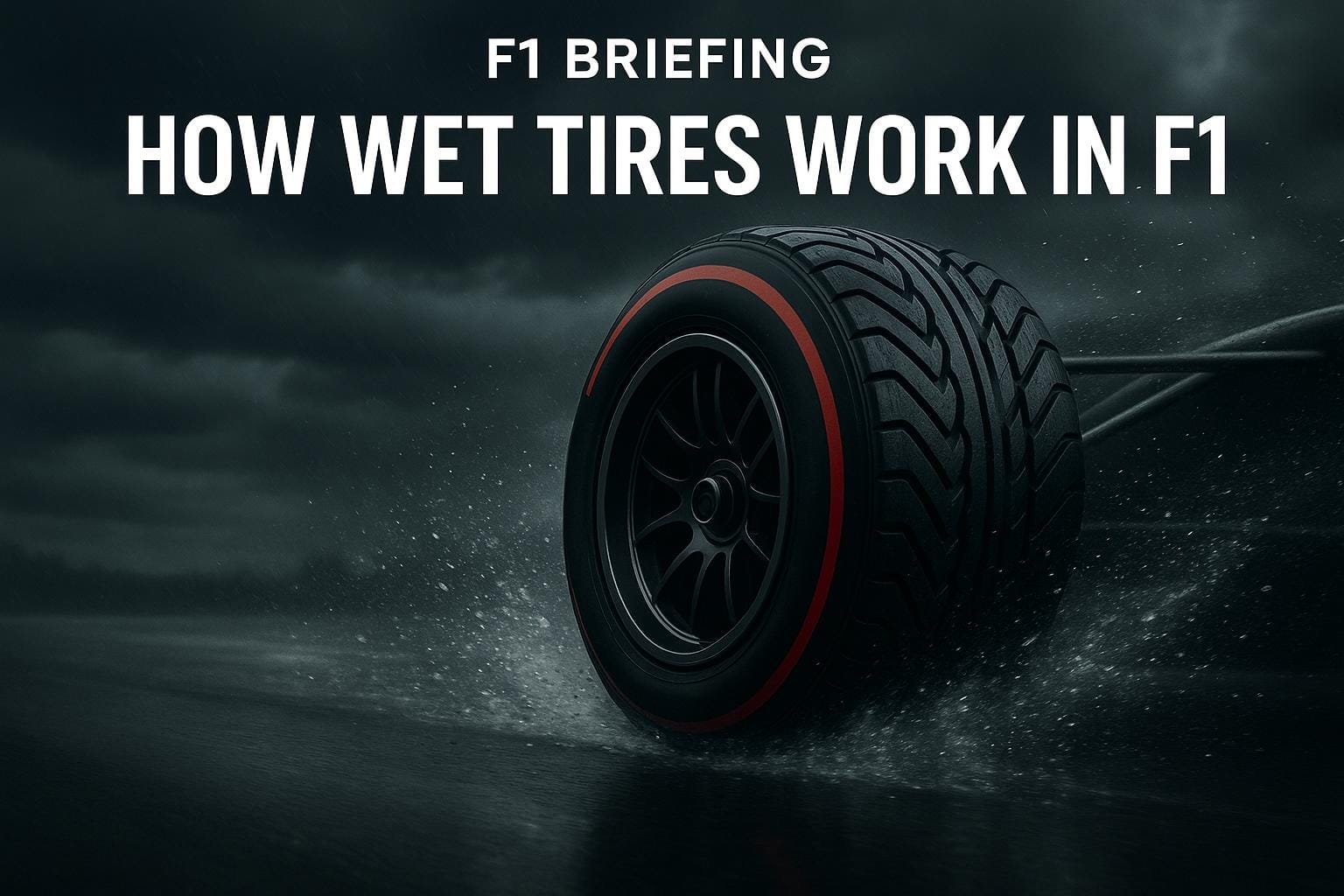 How Wet Tires Work in F1