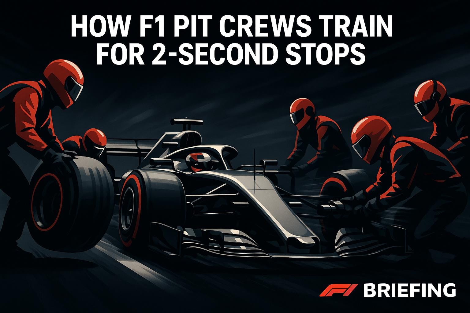 How F1 Pit Crews Train for 2-Second Stops
