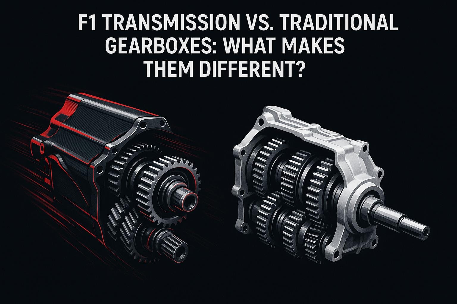 F1 Transmission vs. Traditional Gearboxes: What Makes Them Different?