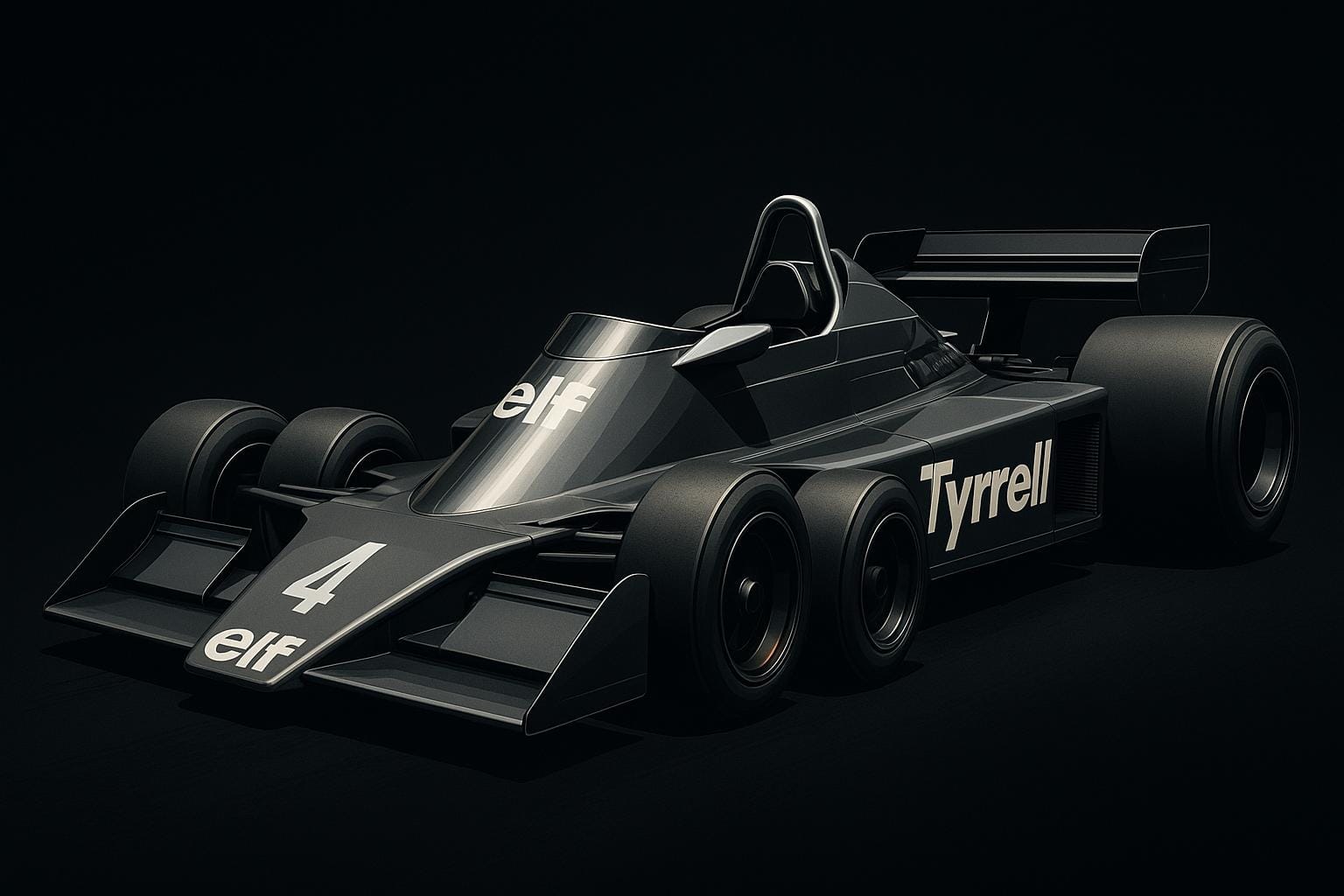 Tyrrell P34: The 6-Wheel Experiment That Shocked F1