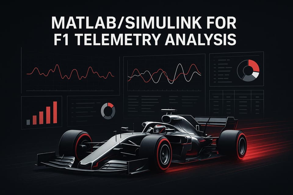 MATLAB/Simulink for F1 Telemetry Analysis