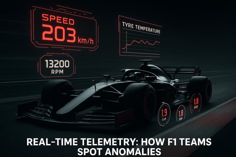 Real-Time Telemetry: How F1 Teams Spot Anomalies