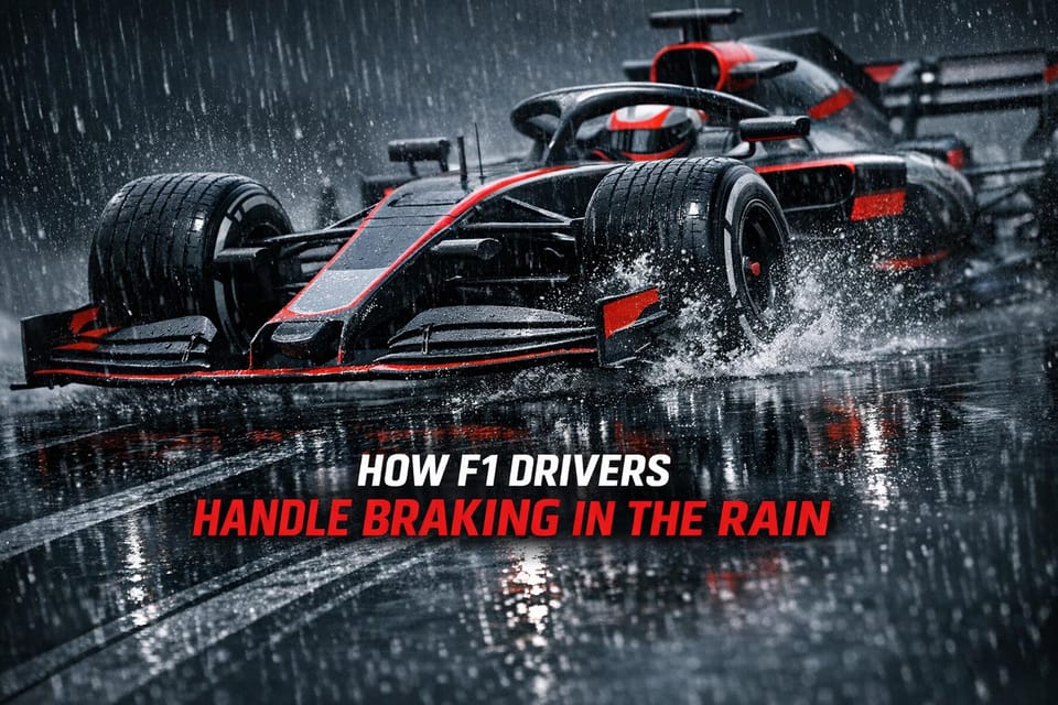 How F1 Drivers Handle Braking in the Rain